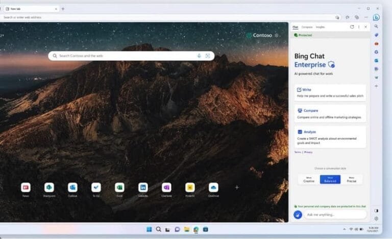 Microsoft Reveals Bing Chat Enterprise and Microsoft 365 Copilot ...