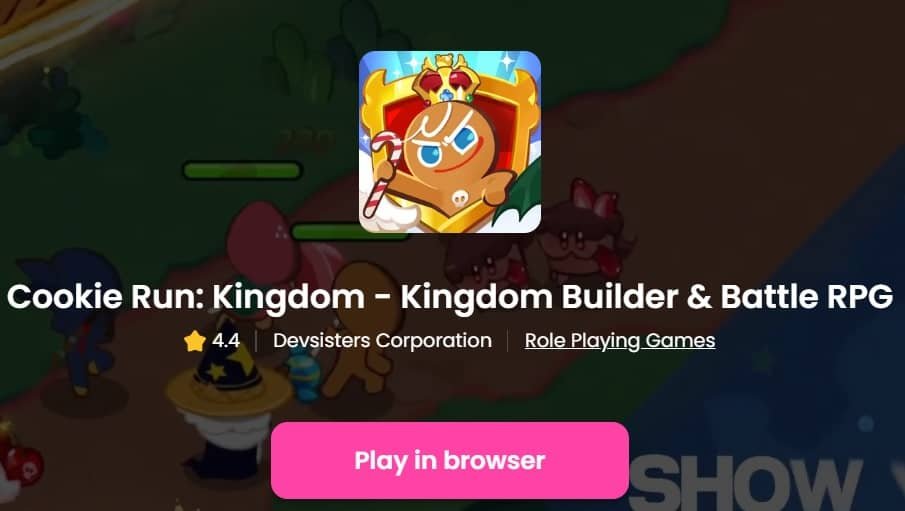How to Play Cookie Run Kingdom on Now gg?